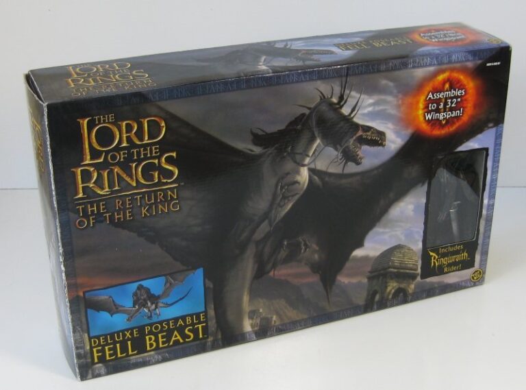 LORD OF THE RINGS 'FELL BEAST' Action Figure (Toy Biz) - Vintage Toys ...