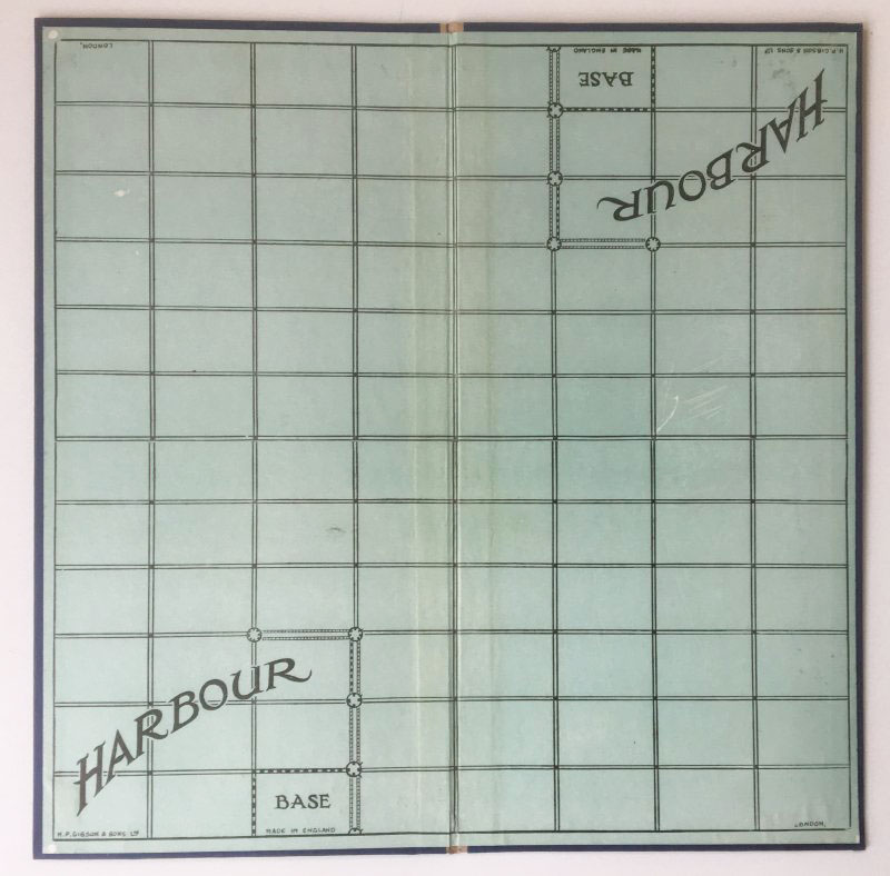 DOVER PATROL Board Game - H. P. Gibson (1940's) - Vintage Toys & Games