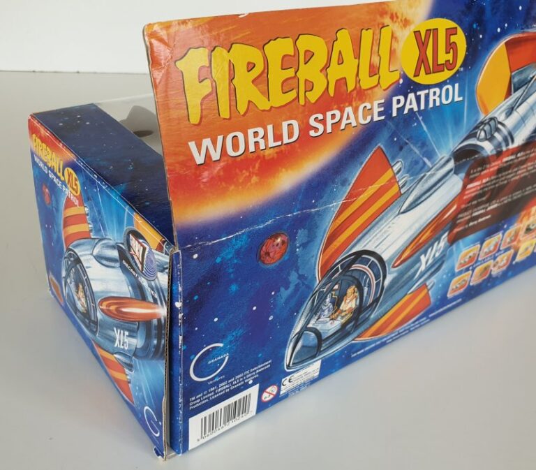 FIREBALL XL5 Diecast Model (Product Enterprise 2004) - Vintage Toys & Games