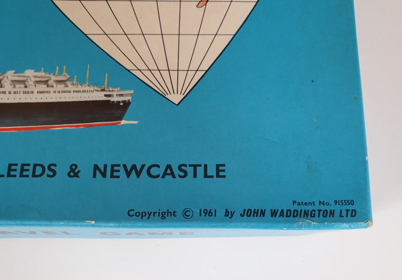 'GO' INTERNATIONAL TRAVEL Board Game (Waddington) 1960's - Vintage Toys ...