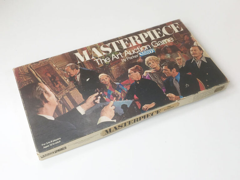 MASTERPIECE Board Game (Parker 1970's) - Vintage Toys & Games