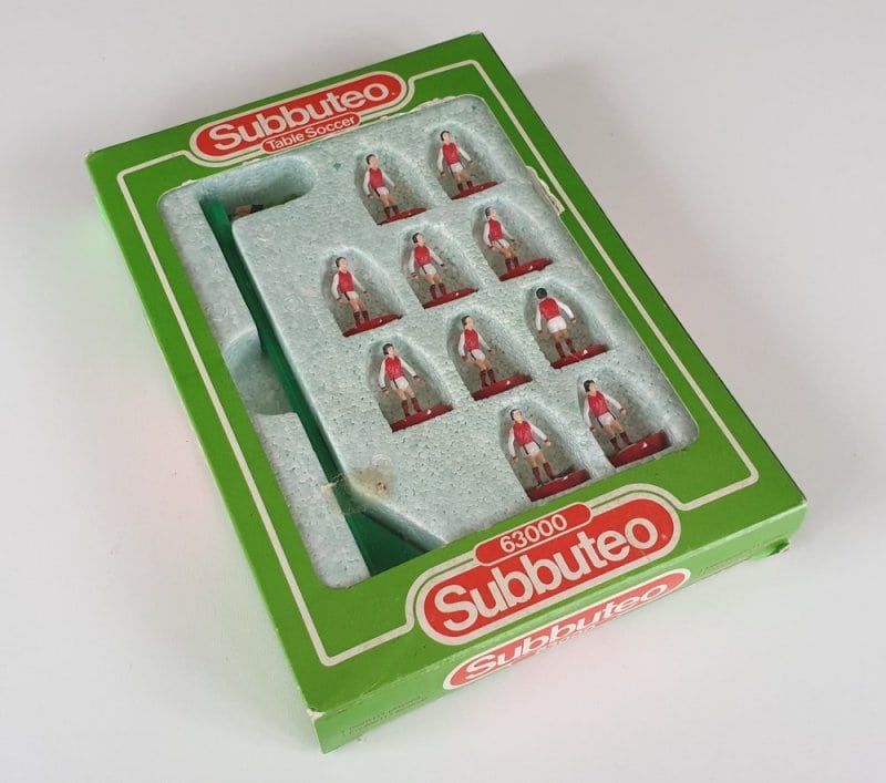 Vintage Subbuteo Team LW (Ref. 486) ARSENAL - Vintage Toys & Games