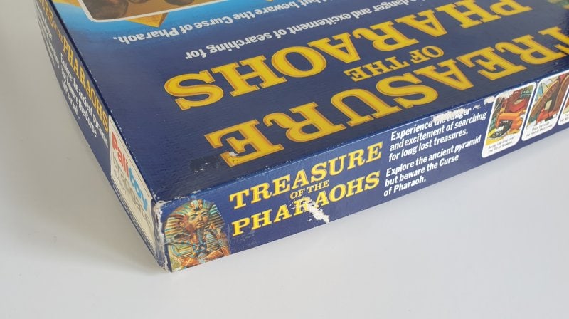 TREASURE OF THE PHARAOHS Board Game (Palitoy, 1970's) - Vintage Toys ...