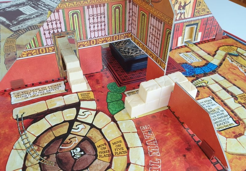'TREASURE OF THE PHARAOHS' Board Game (Palitoy, 1970's) - Vintage Toys ...