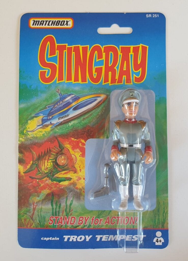 TROY TEMPEST Stingray Action Figure (Matchbox, 1992) - Vintage Toys & Games